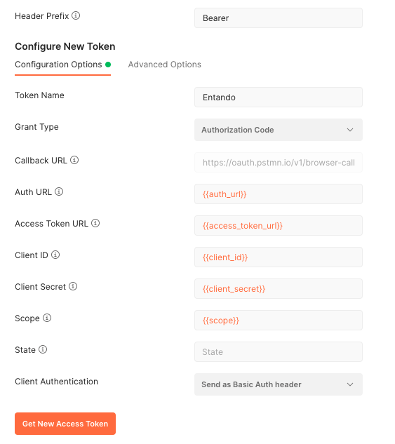 Use Postman With OAuth2 APIs Entando Developers